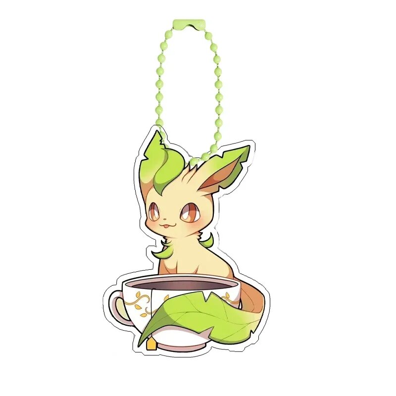 Брелок Pokemon Leafeon, акрил, MINISO