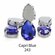 Стразы Capri Blue 243, синие