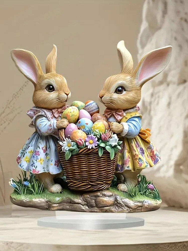 Пасхальный Кролик Настольный Декор