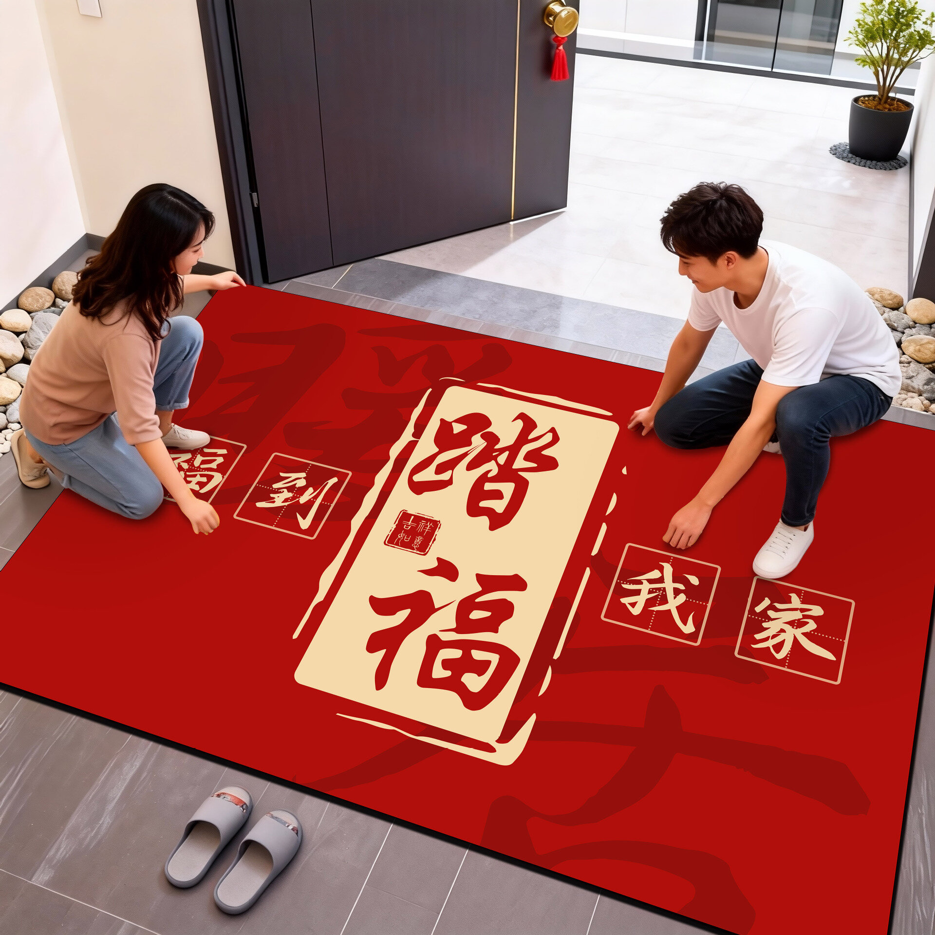 Горячая продажа входного коврика SG, безопасный вход, противоскользящий коврик, грязеотталкивающий входной ковер, настраиваемый входной коврик