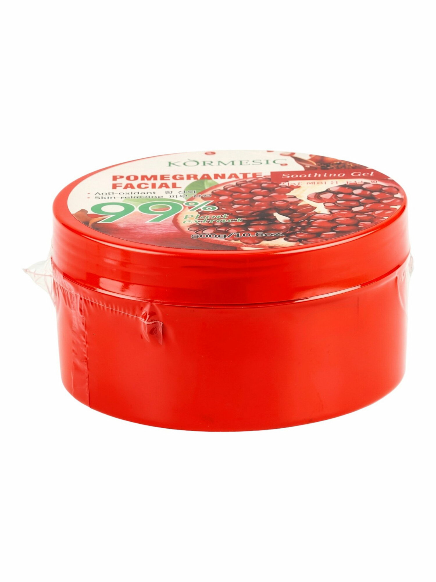 Гель для лица и тела с экстрактом красного граната 300 г, размер упаковки: 10.5 x 5.5 x 10.5 см.
