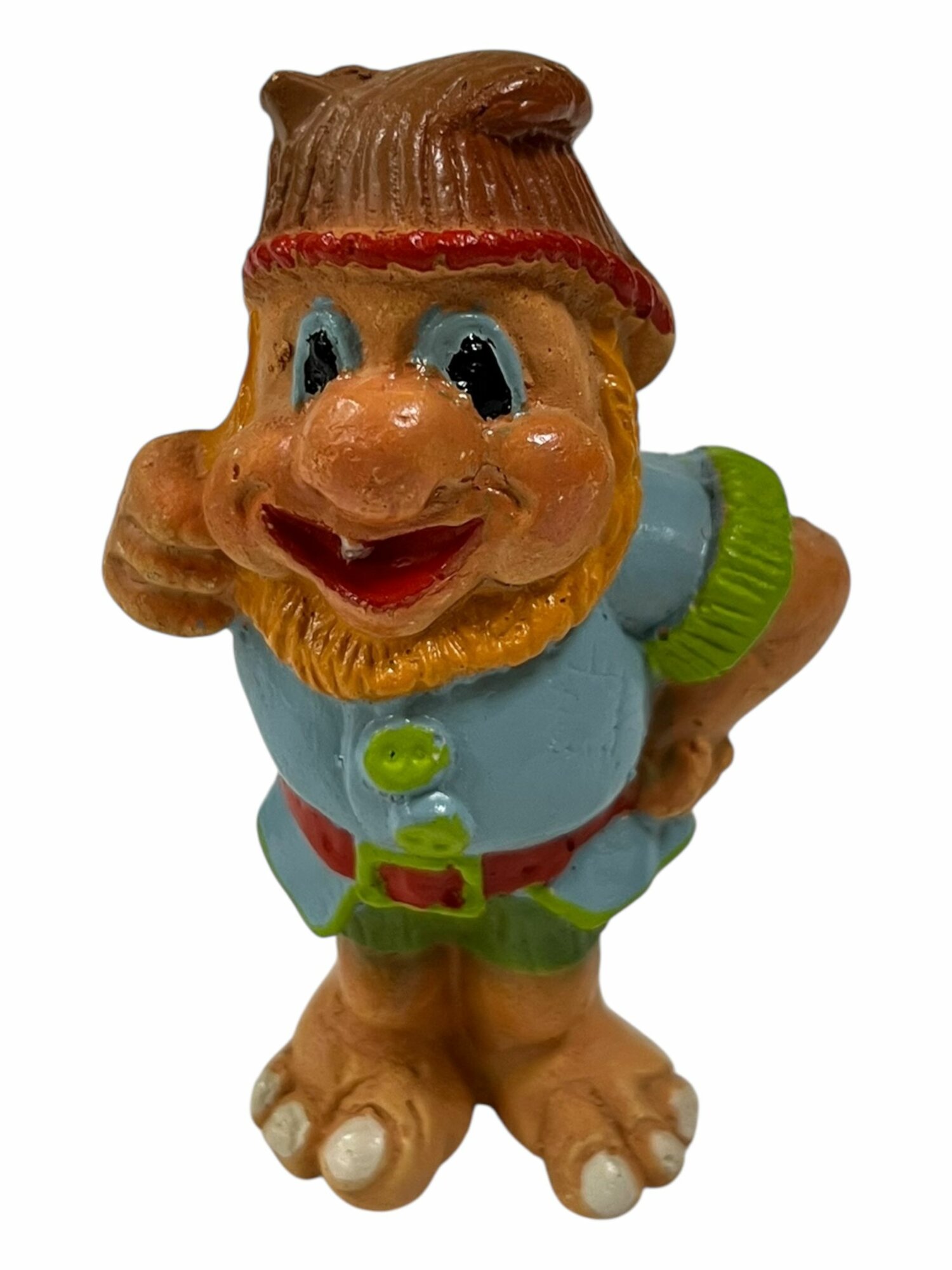 Винтажный керамический гном, Белоснежка и 7 гномов