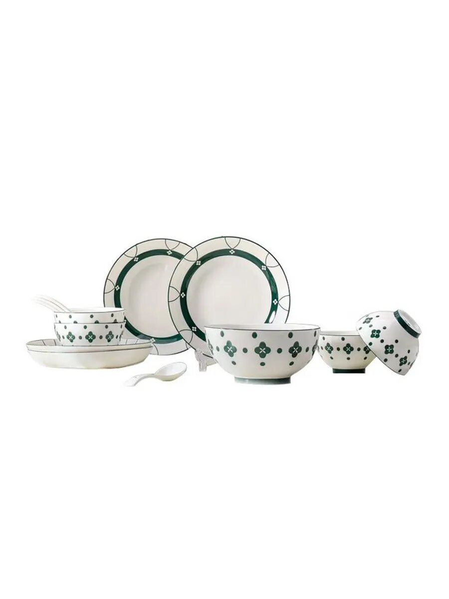 Набор посуды Burnell Lucky Star керамика, 13 предметов