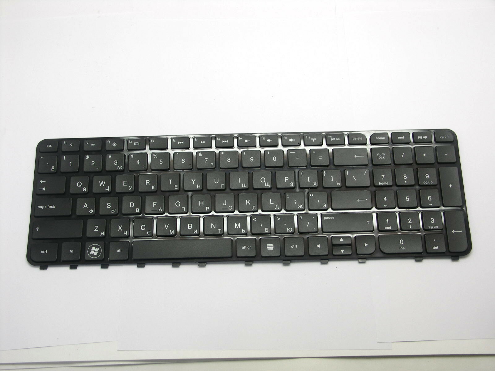 Клавиатура для HP Pavilion M6-1000, M6-1110, M6-1200 черная с рамкой, KBD-HP-158