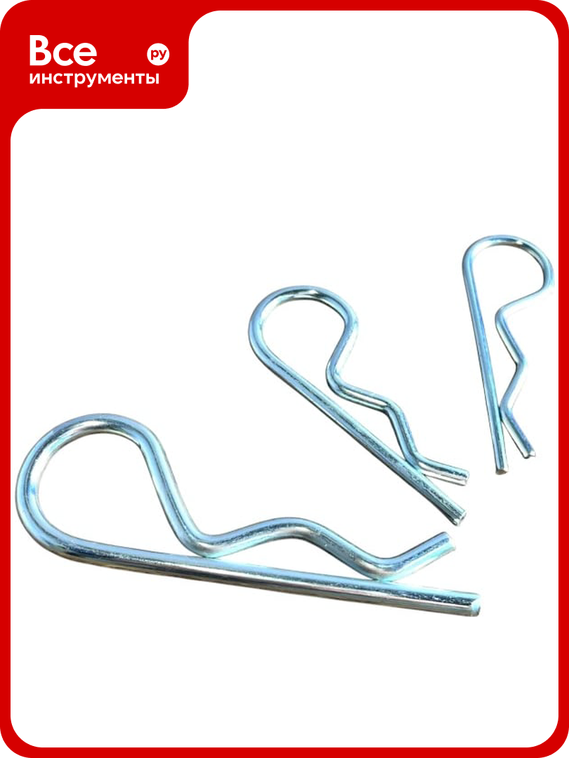 Шплинт пружинный 23 Болта 5х85х24 DIN 11024 E оцинкованный, 10 шт. 2000000595696ф10