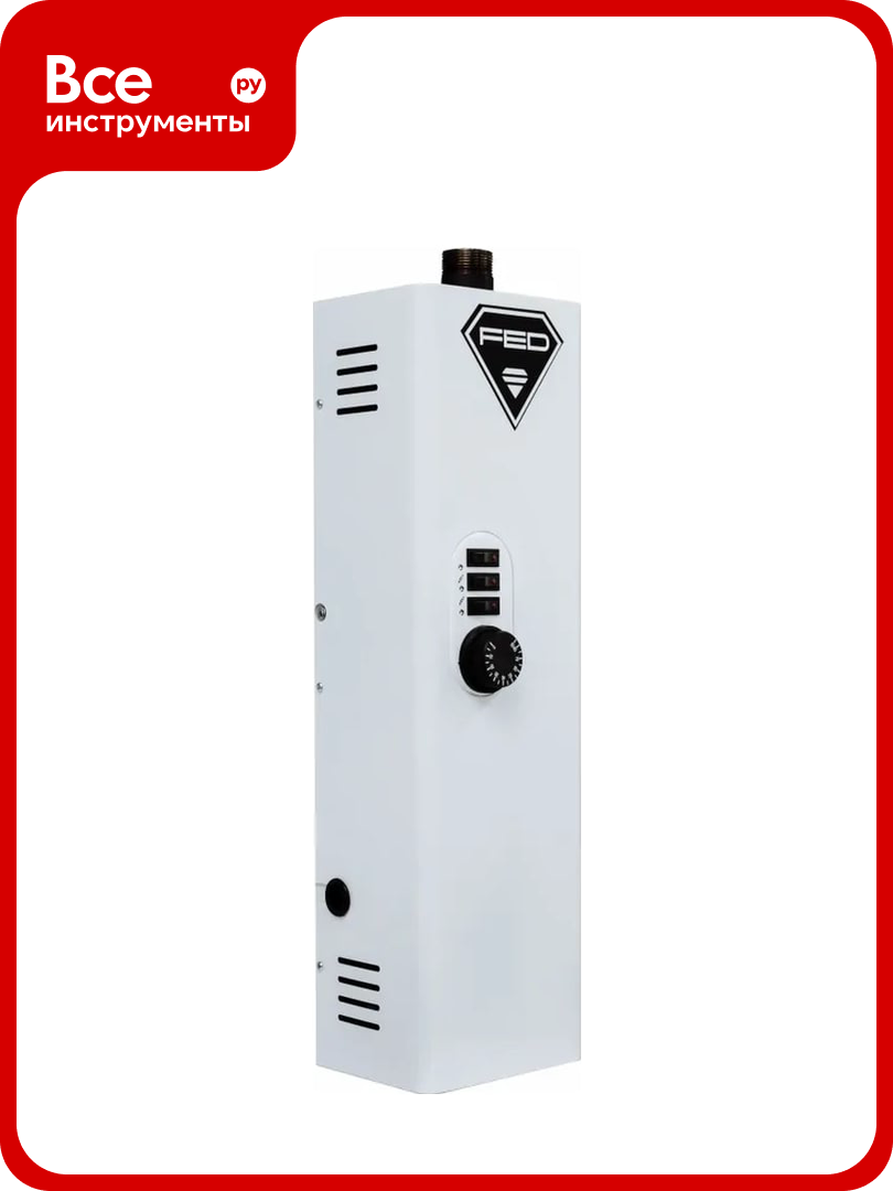 Электрический котел FED ЭВПМ- 9 кВт 220-380В (ду32) 2036260 ЭПВМ9