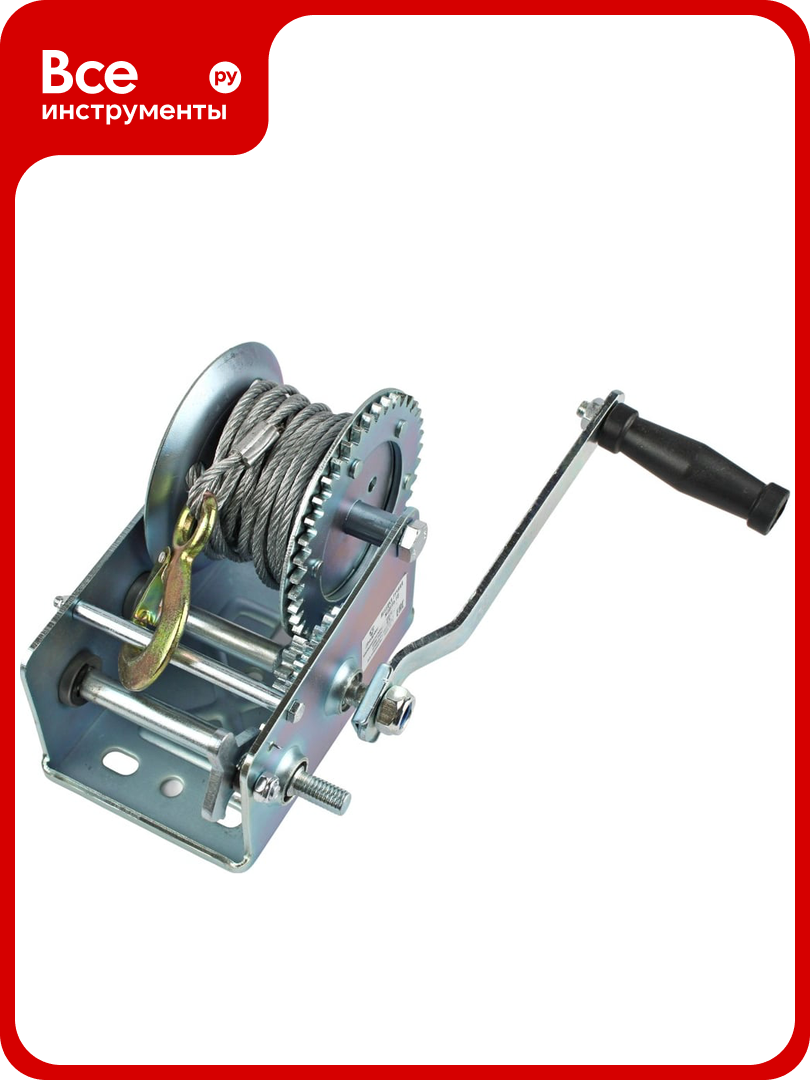 Лебедка ручная Shtapler FD-3000 (1360кг, 10м, трос) 71065398