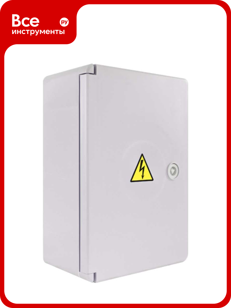 Пластиковый корпус с монтажной панелью KRZMI ЩМПпл глухая дверь 320x220x130 IP65 4651117991352