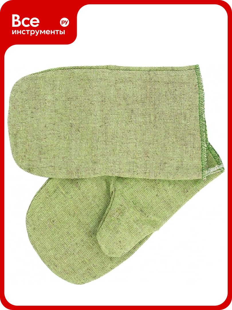 Рукавицы брезентовые огнеупорные СИБРТЕХ Рос 68115