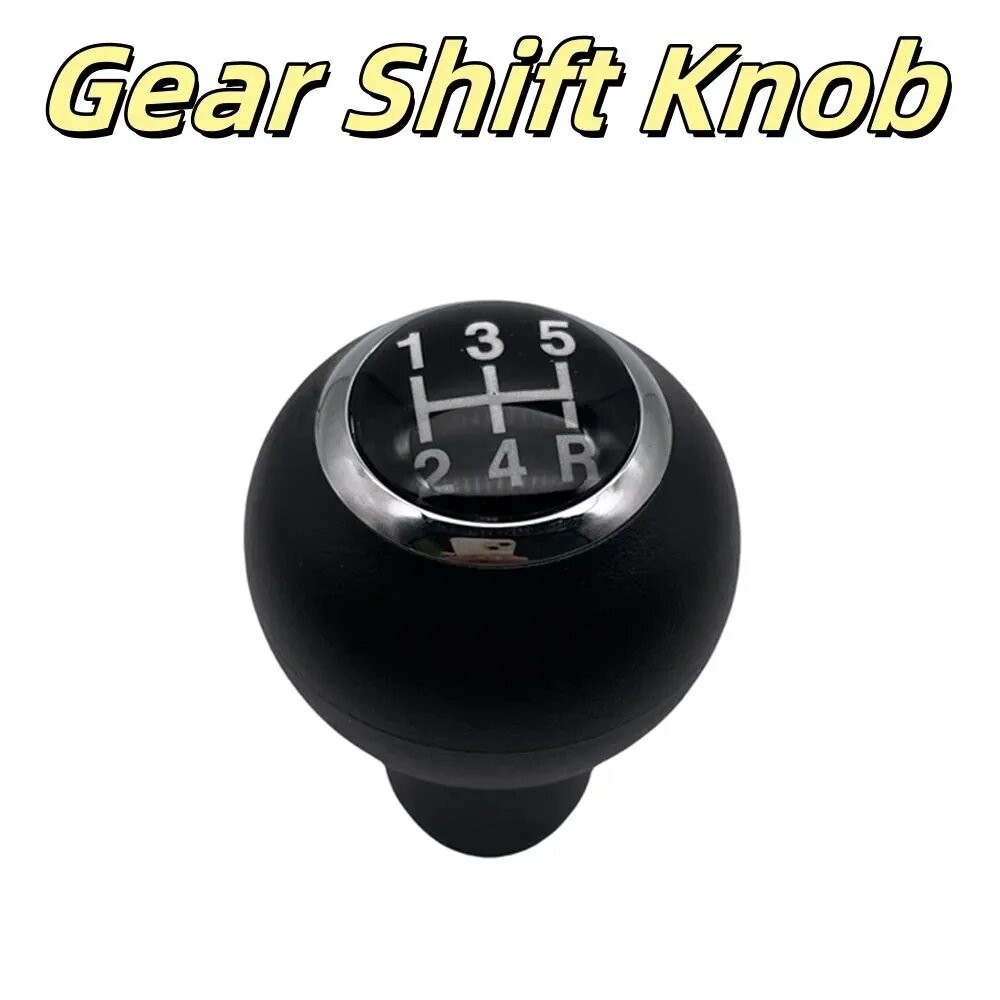 Ручка КПП-ds для KIA Sportage, Cerato, HYUNDAI Tucson (2004-2009) механическая, черная, металл, 1 шт. 175-Gear-5-1# — фото 1