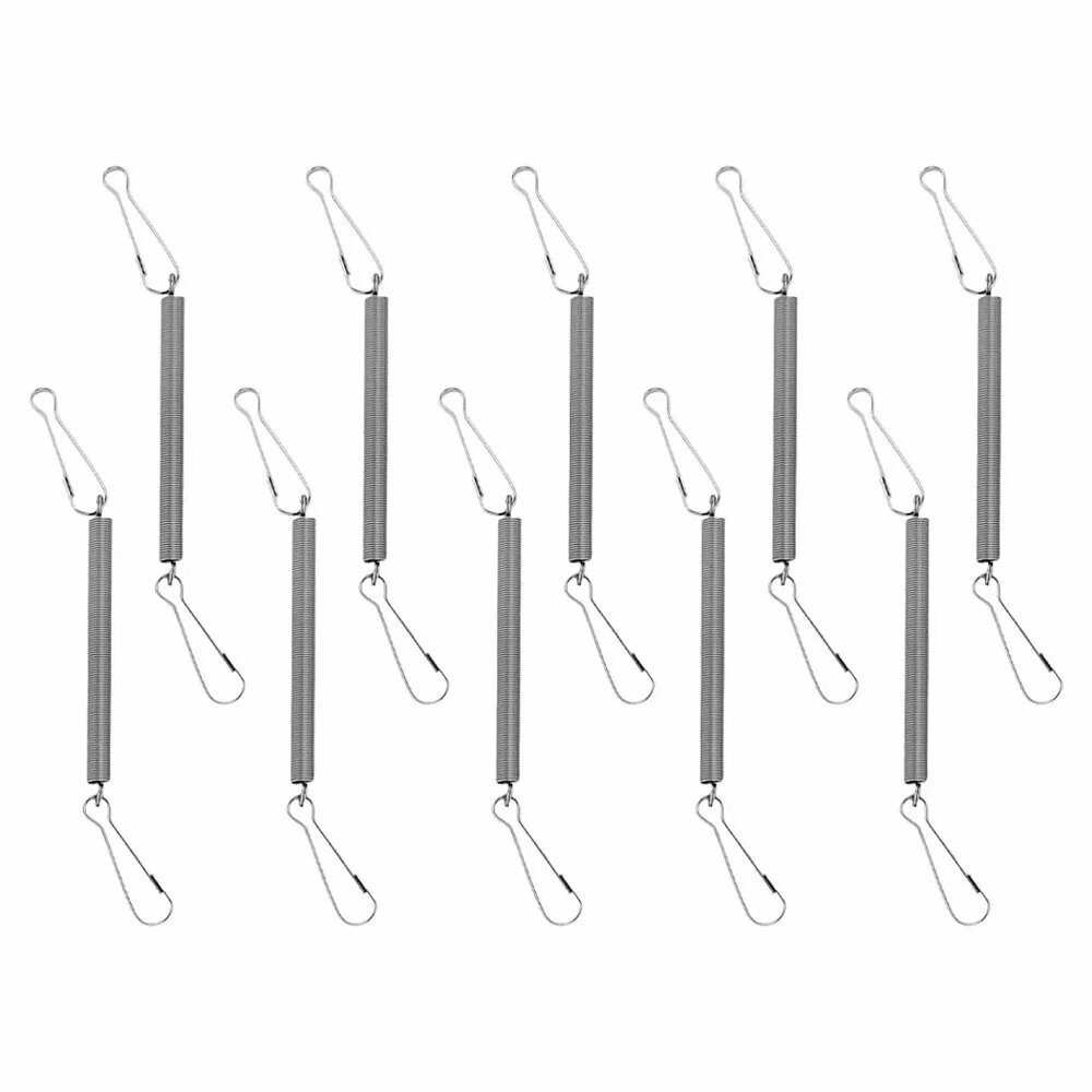 Набор Из 10 Крючков Из Нержавеющей Стали Для Клеток Кроликов, Универсальное Крепление Для Бутылок С Водой