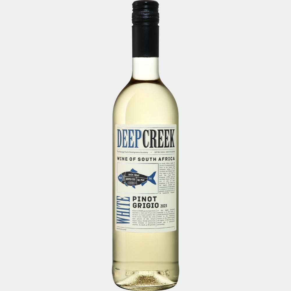 Deep Creek Pinot Grigio Western Cape WO Origin Wine Stellenbosh