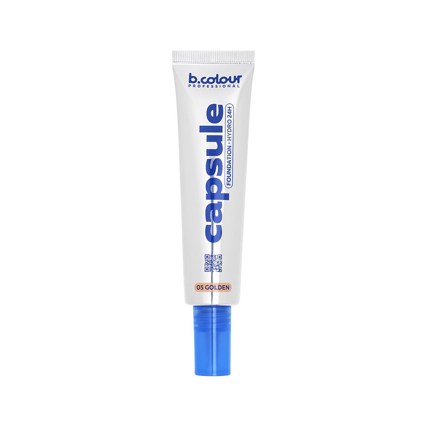 Крем тональный для лица B.COLOUR PROFESSIONAL FOUNDATION HYDRO 24H увлажняющий тон 05 Golden