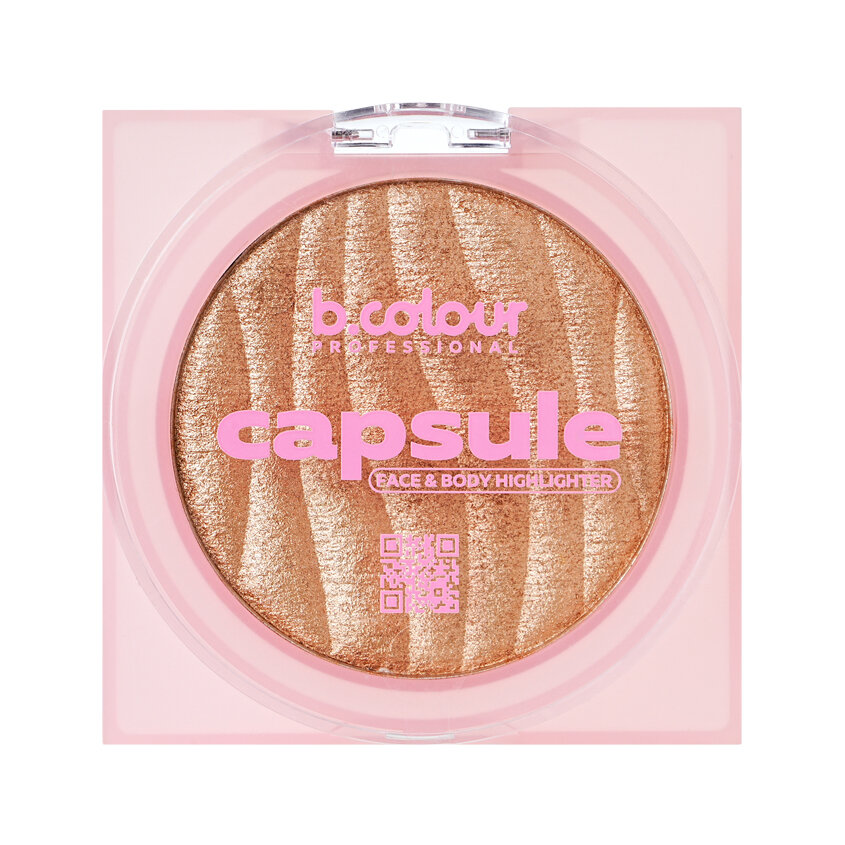 Хайлайтер для лица и тела B.COLOUR PROFESSIONAL FACE & BODY HIGHLIGHTER с ультрамелким шиммером тон 03 Antigravity