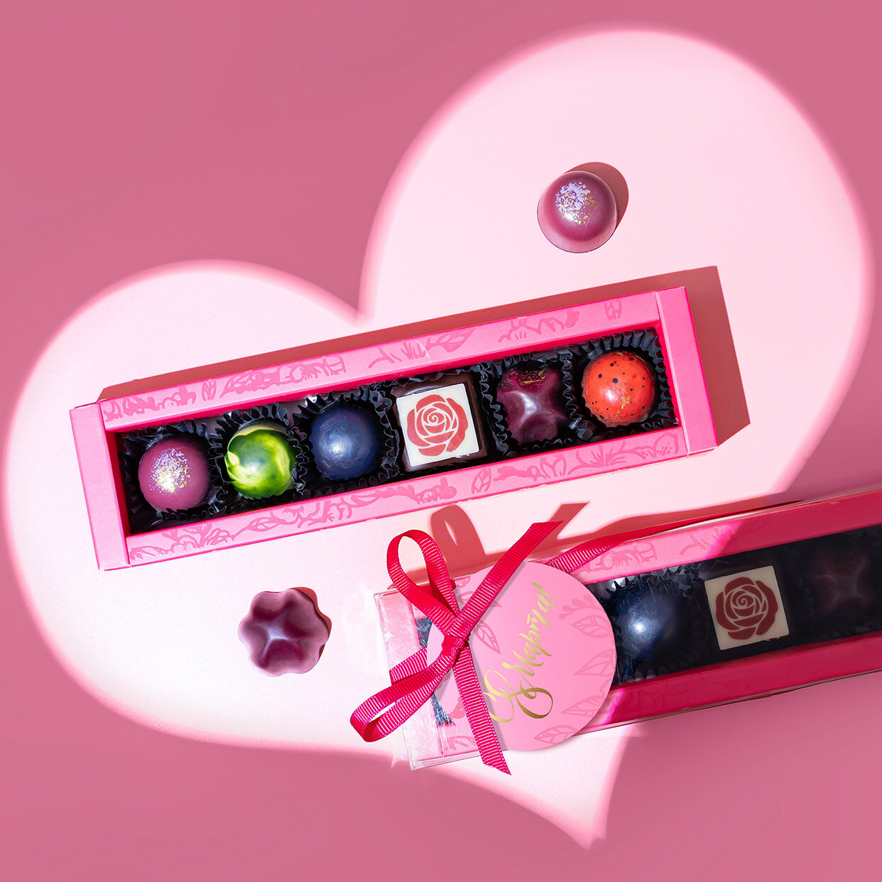 Женственность подарочный набор конфет Frenchkiss, подарок, 8 марта
