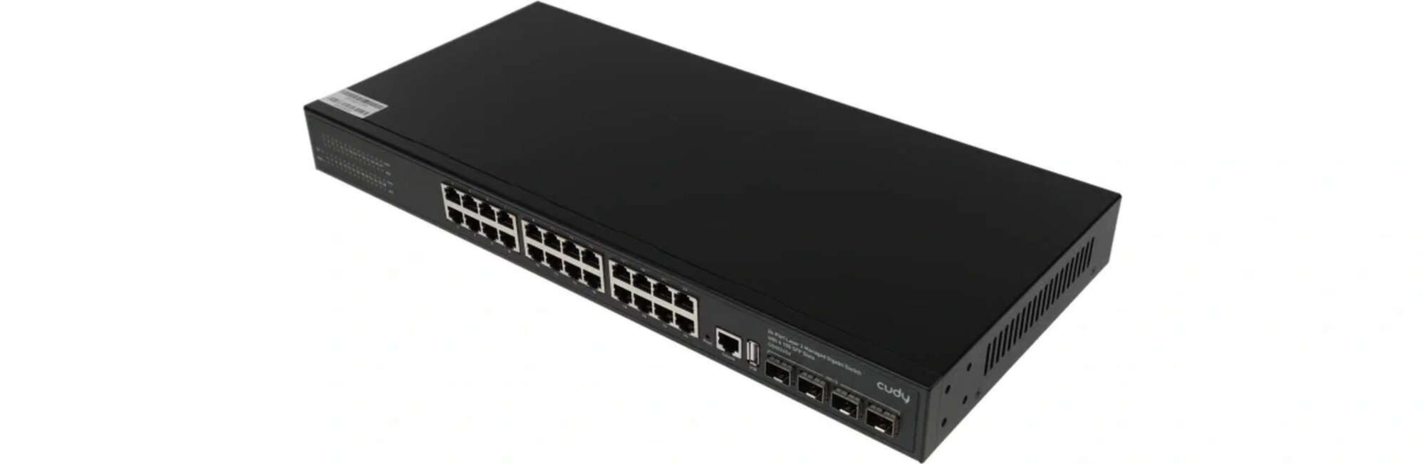 Коммутатор Cudy GS5024S4, управляемый, консольный порт, 24 порта