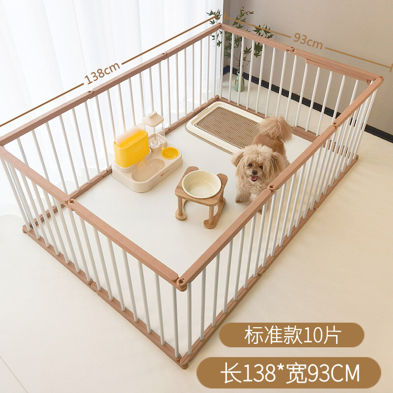 Милый маленький забор для домашних животных, клетка для собак, клетка для кроликов, барьер для собак малого и среднего размера, свободно комбинируемый и расширяемый