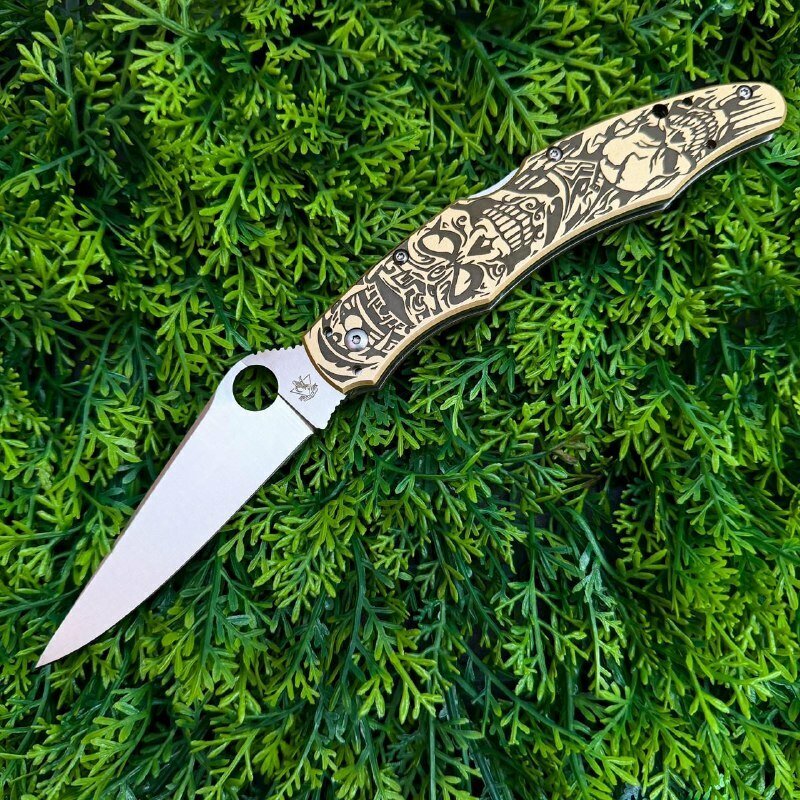 Складной нож Steelclaw Коп 07 сталь VG10, рукоять алюминий, вес 240 грамм limited edition