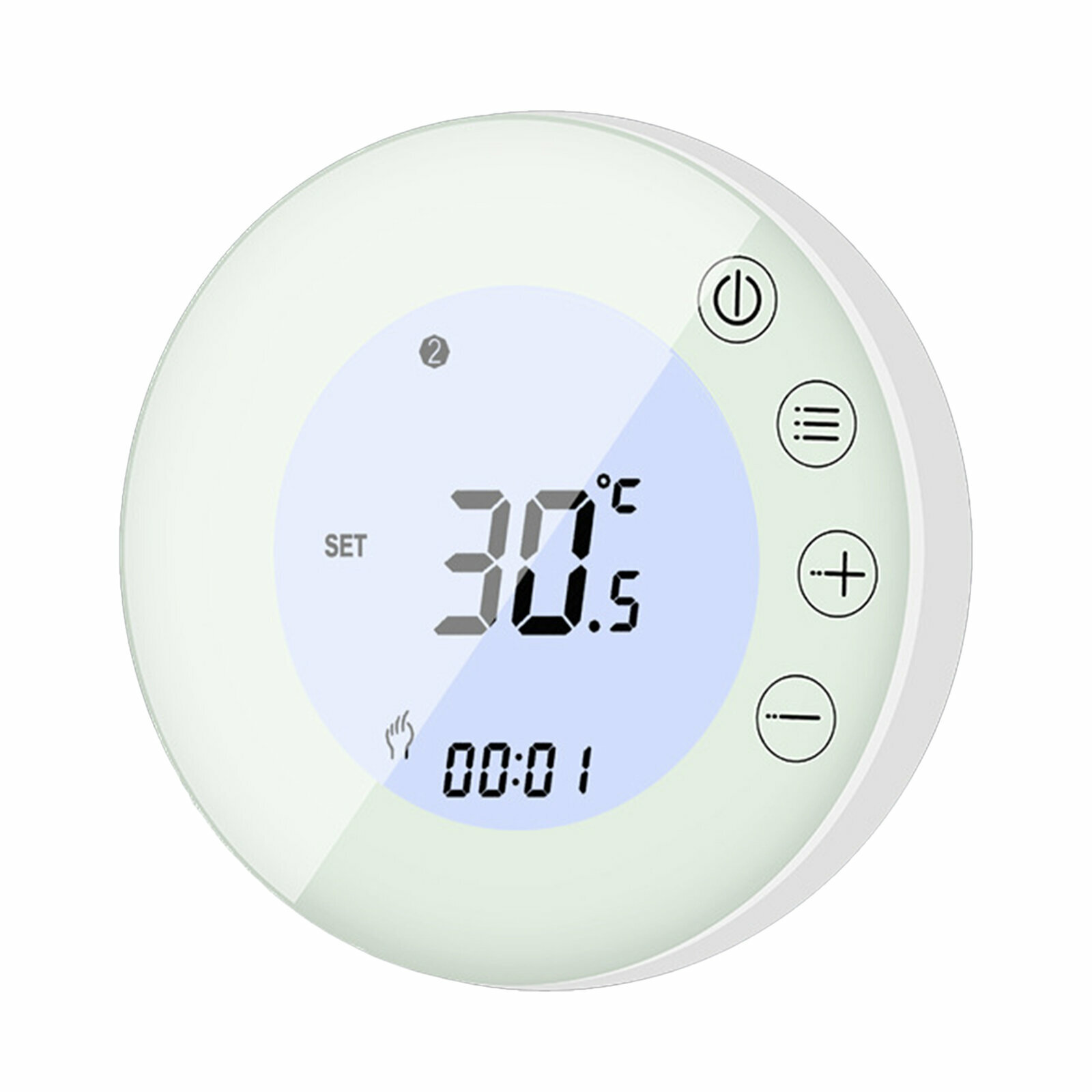 Термостат с Wi-Fi и ЖК-дисплеем, Умный радиаторный термостат с приложением, Программируемый контроллер постоянной температуры, Цифровой термостат, Типы: GA (водяное отопление), GB (электрическое отопление), GC (газовый котел), Цвет: Белый, Черный,