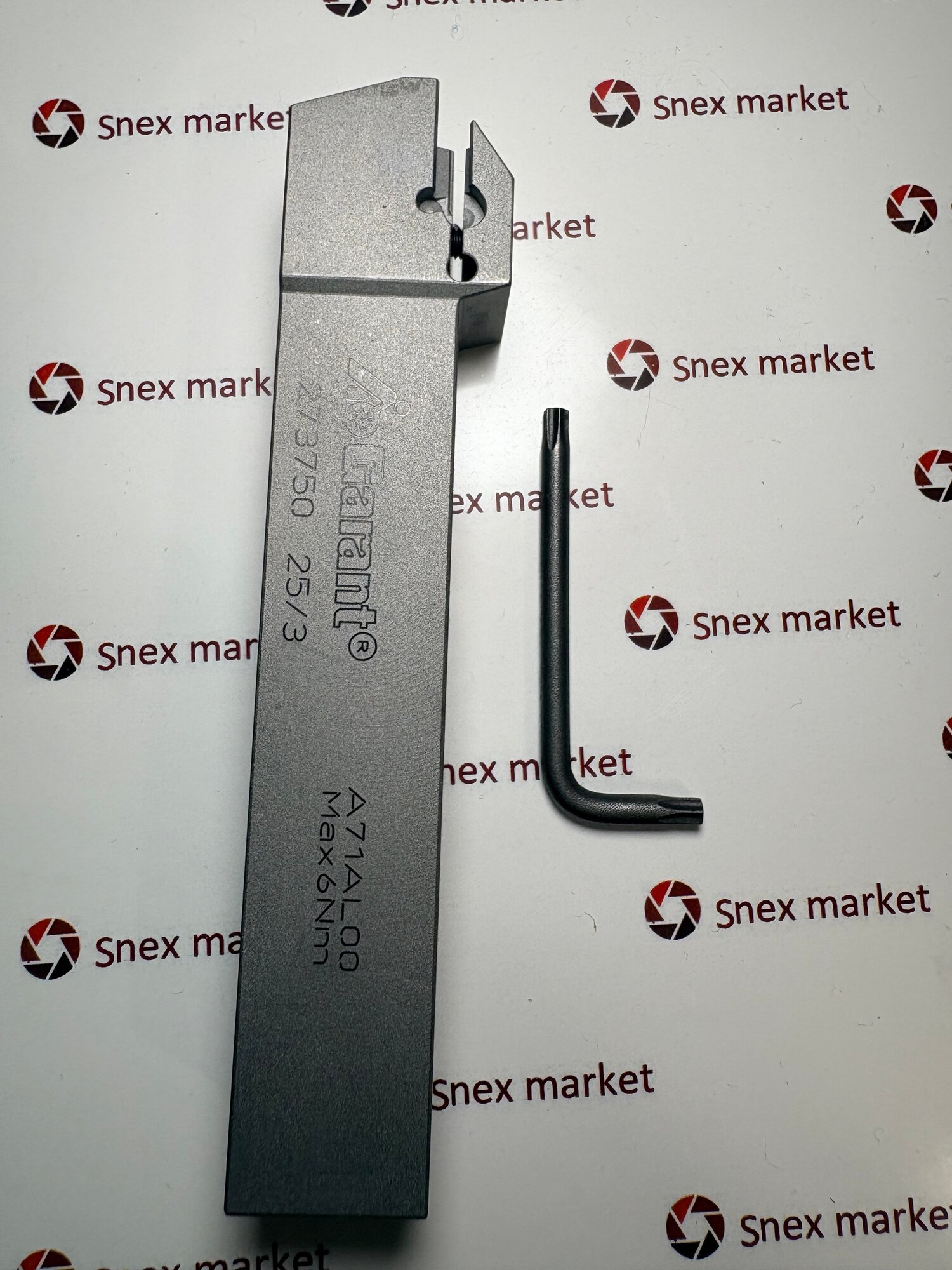 Державка GARANT 273750 25/3, инструмент для фиксации сменных твердосплавных пластин