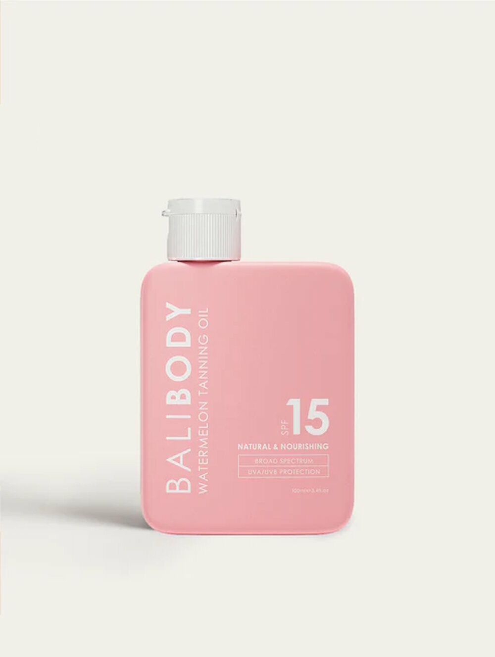 Масло для загара BaliBody Watermelon Tanning Oil, с ароматом арбуза, SPF15, 100 мл