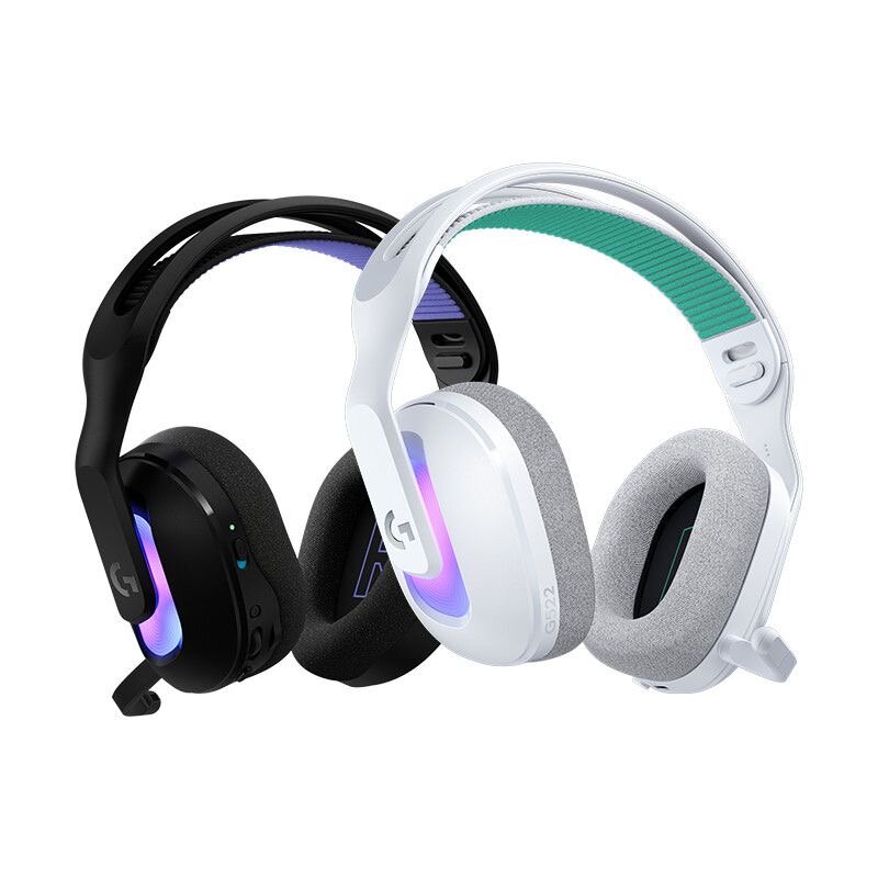 Гарнитура Logitech G522, RGB подсветка, беспроводные, Bluetooth 5.3, игровая, Белый