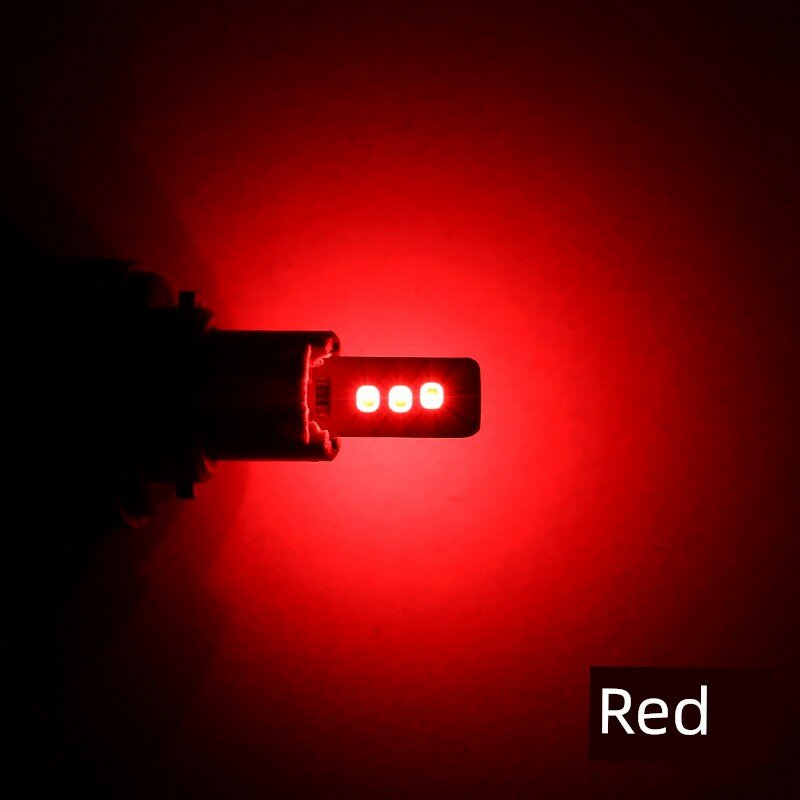 Автомобильная светодиодная лампа T10 12В красная пара для внутреннего освещения и освещения номерного знака