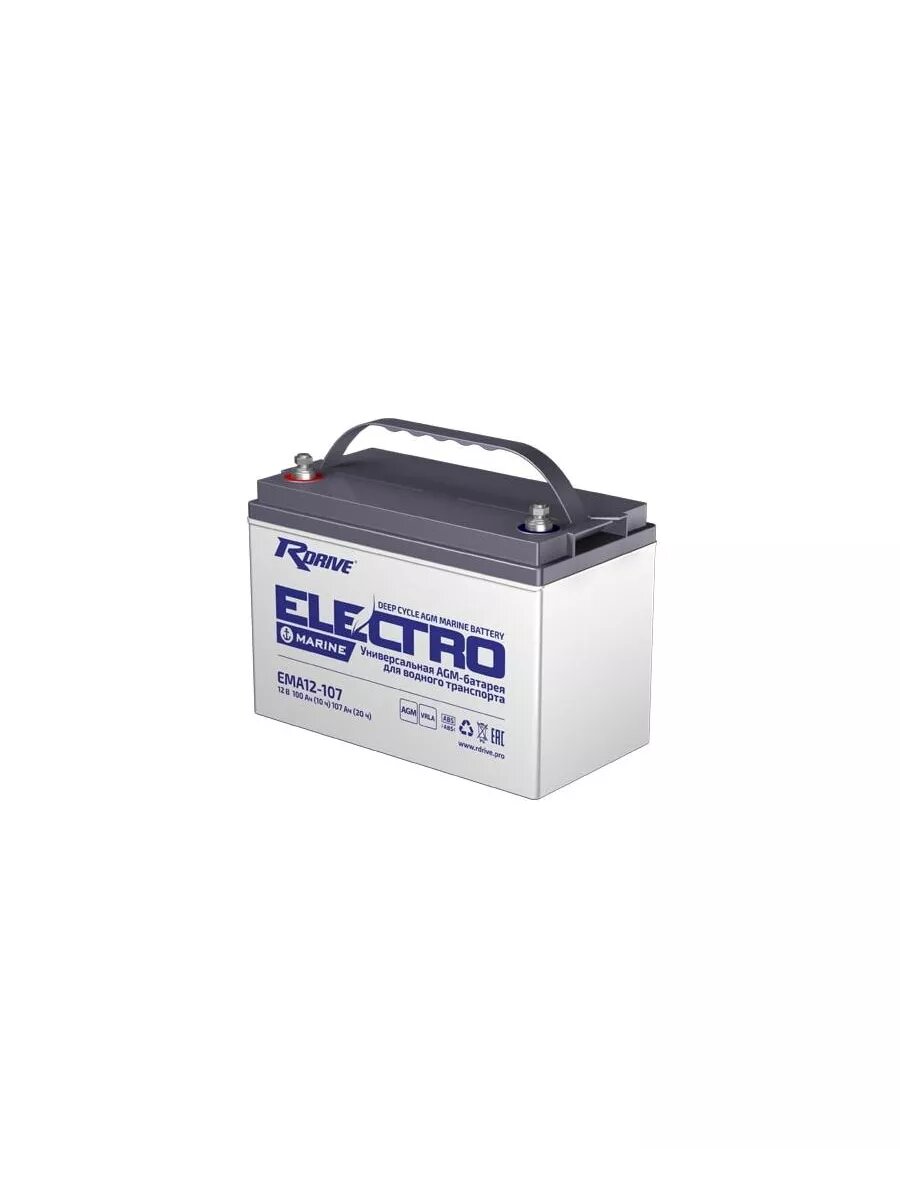 Аккумулятор RDrive ELECTRO Marine EMA12-107 12V 107Ач