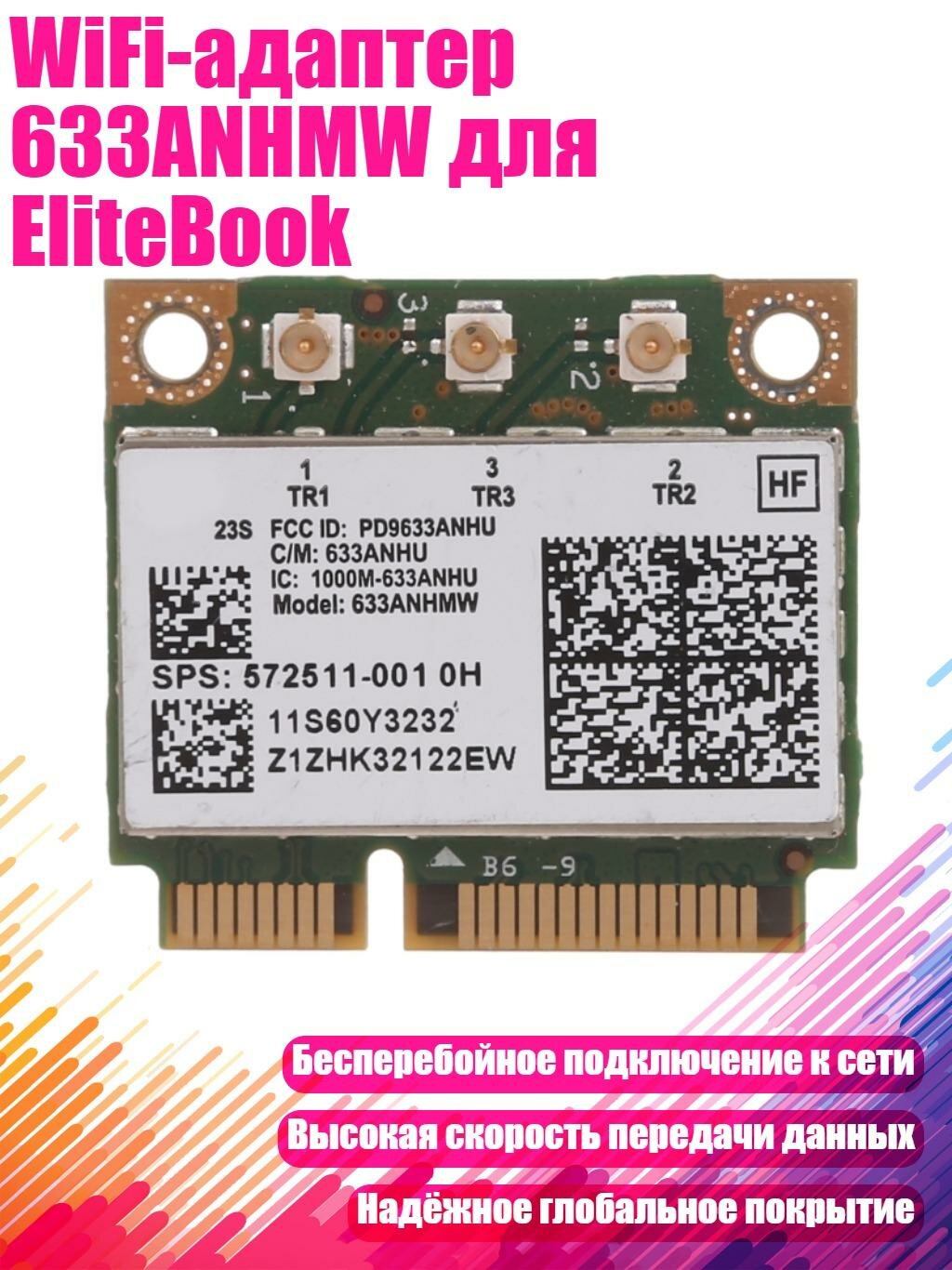 WiFi-адаптер 633ANHMW для EliteBook