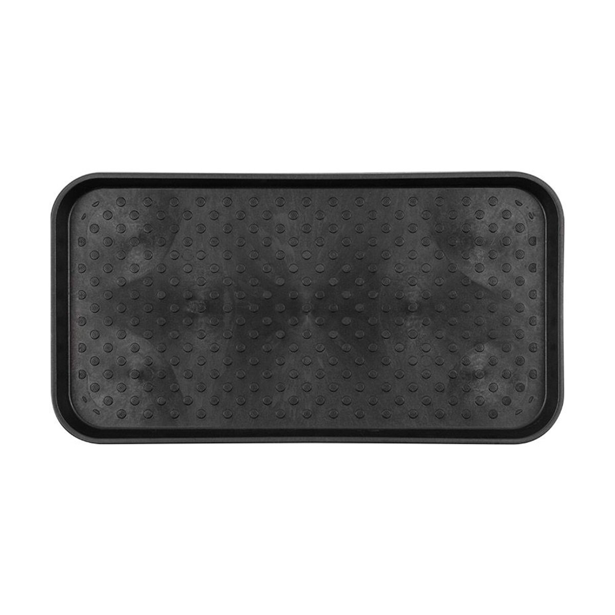 Поддон для обуви Рыжий кот, размер 70 x 37 x 3,5 см, черный.