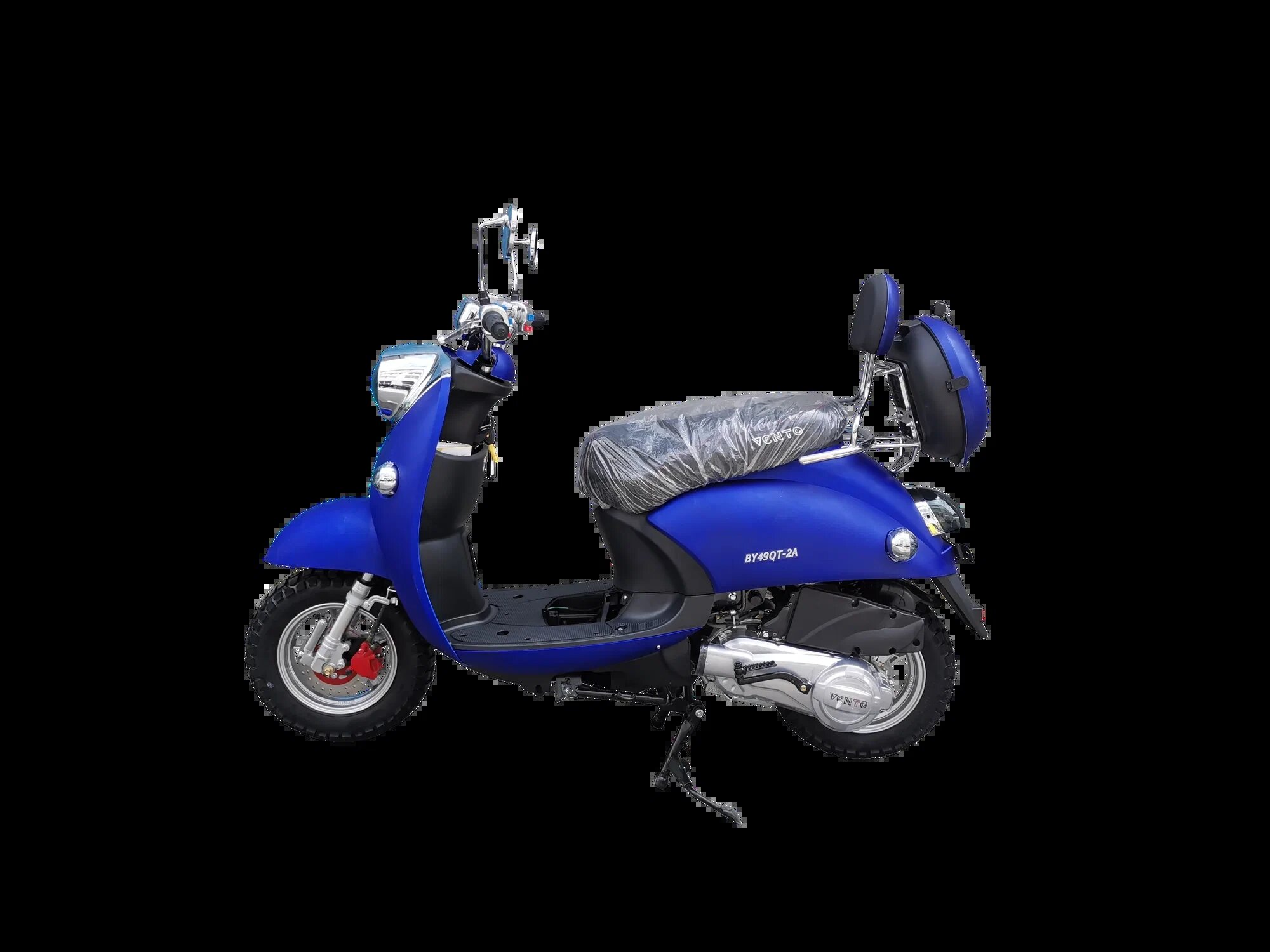 Скутер VMC VENTO "RETRO", 49.9 (150) LED фара, электростартер, сигнализация Синий