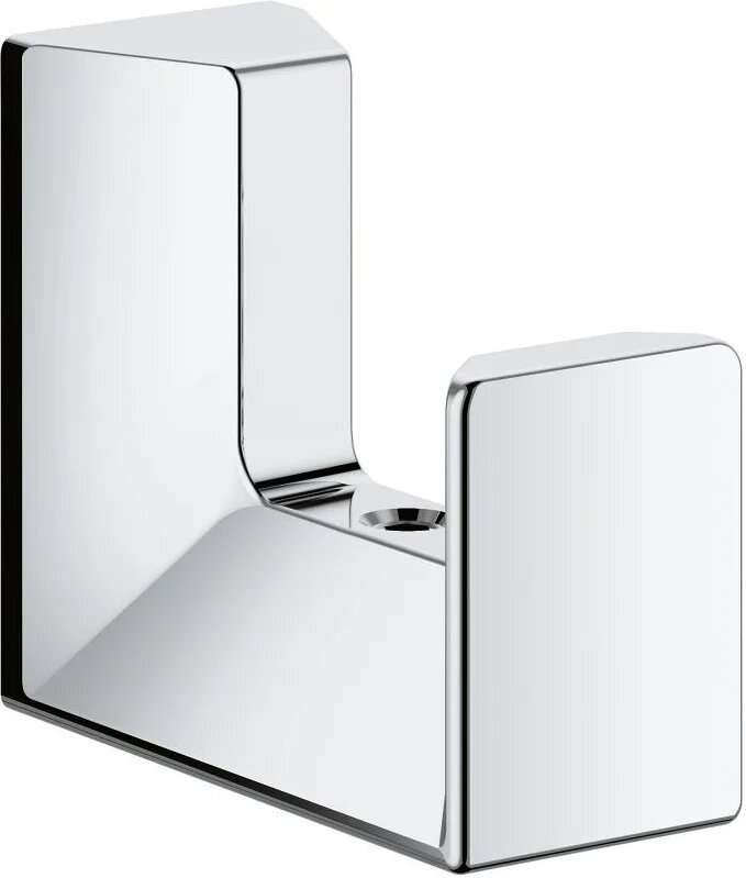 Крючок Grohe Selection Cube Selection cube 40782000 хром, в стиле hi-tech, вешалка для полотенец в ванную, на шурупах