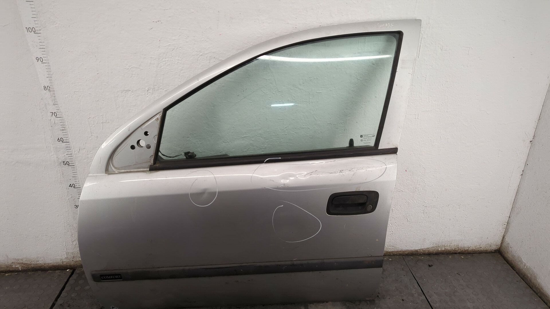 Дверь боковая (легковая) левая передняя Opel Astra G Б/У