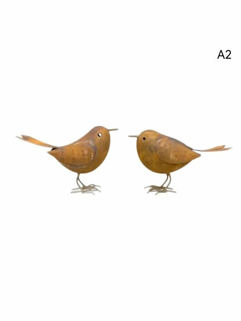 Садовые фигурки для сада и огорода Птичка Воробушек