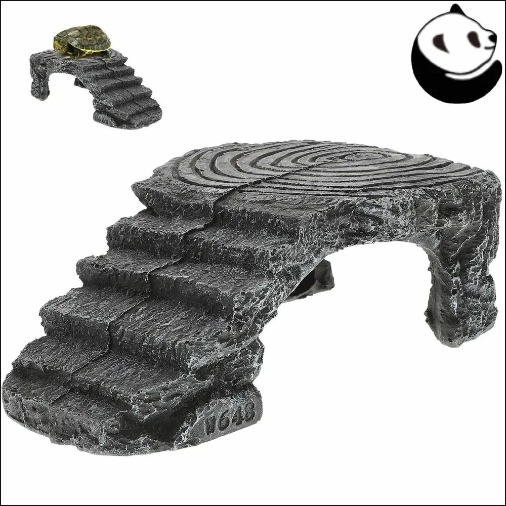 Эксклюзивная декорация для аквариума, искусственный камень для загара черепах, 20.00X14.00X8.00См
