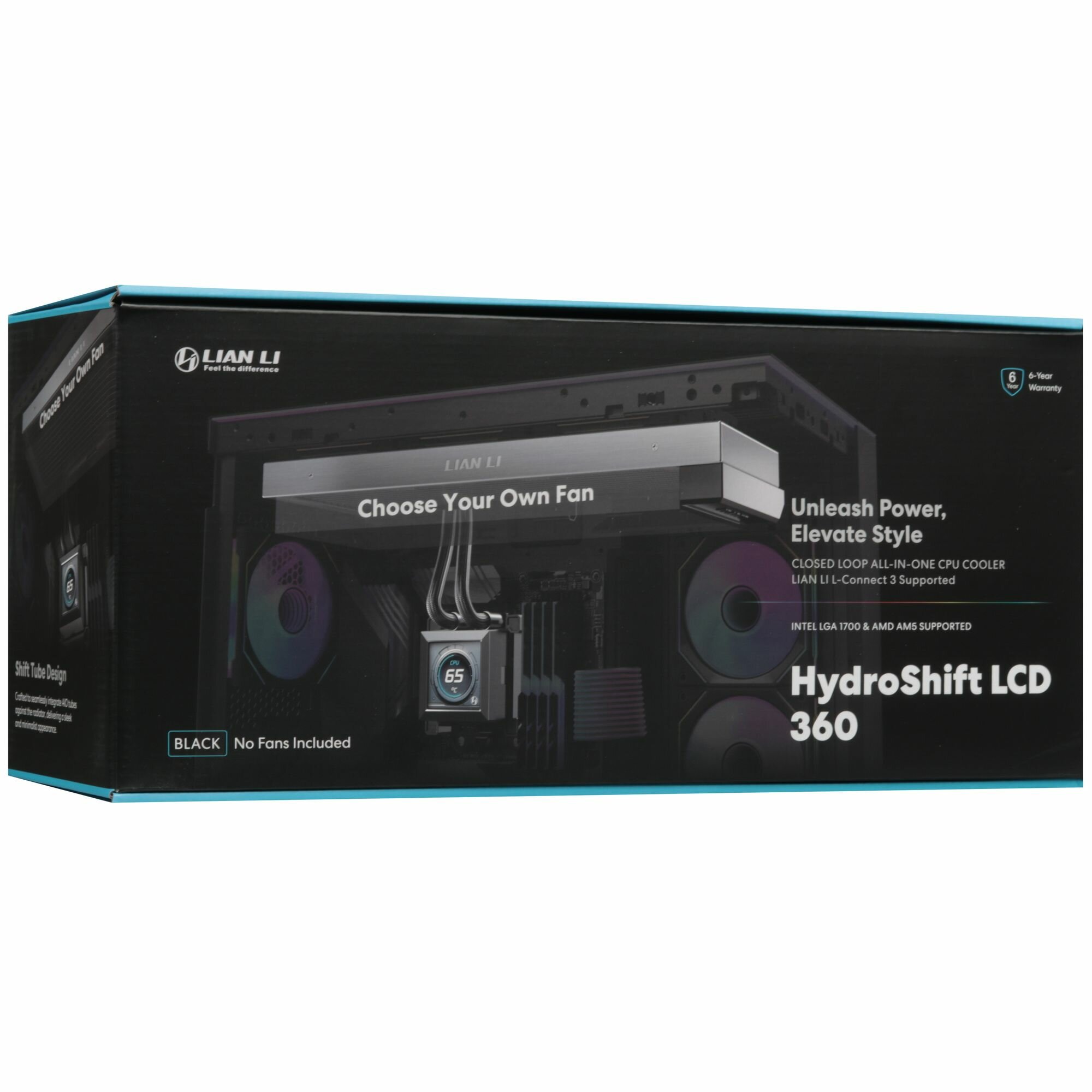 Комплект для сборки СЖО LIAN LI HYDROSHIFT LCD 360 черная