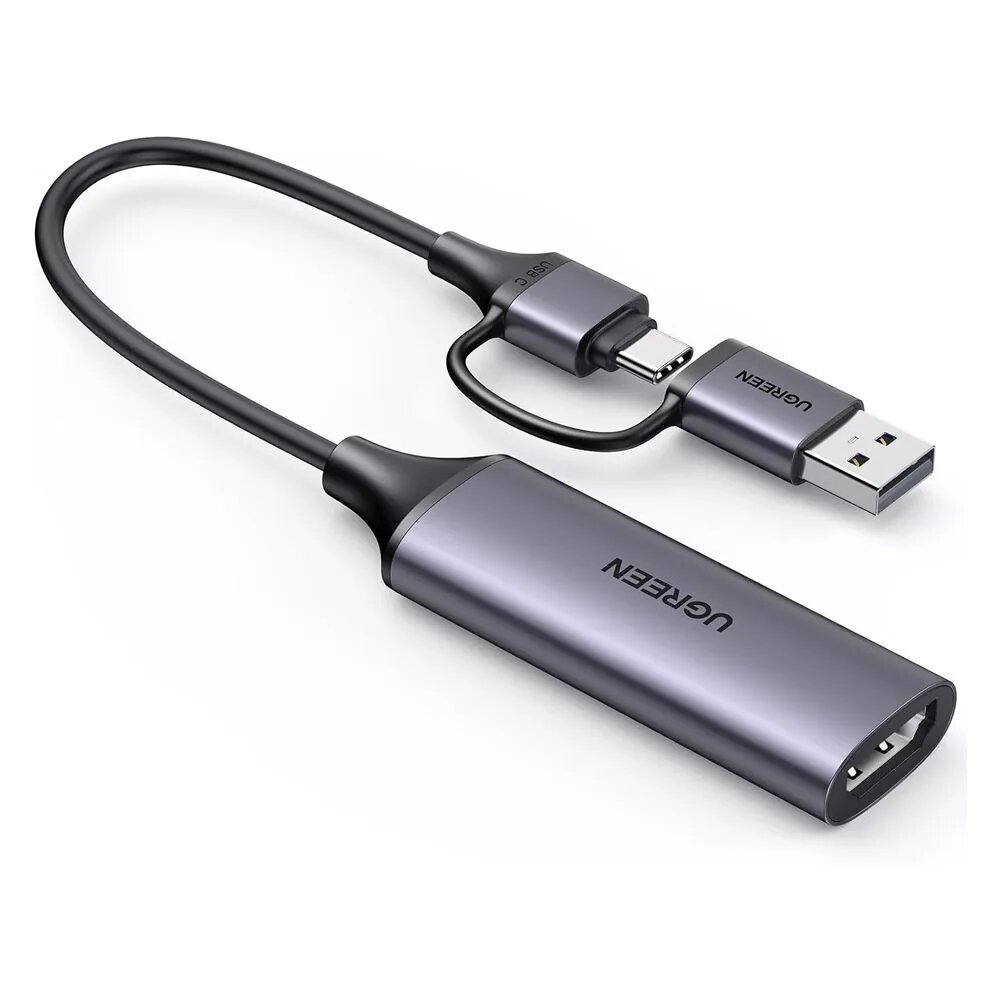 Устройство видеозахвата UGREEN CM716 (25854) HDMI USB-A - USB-C (1080P)