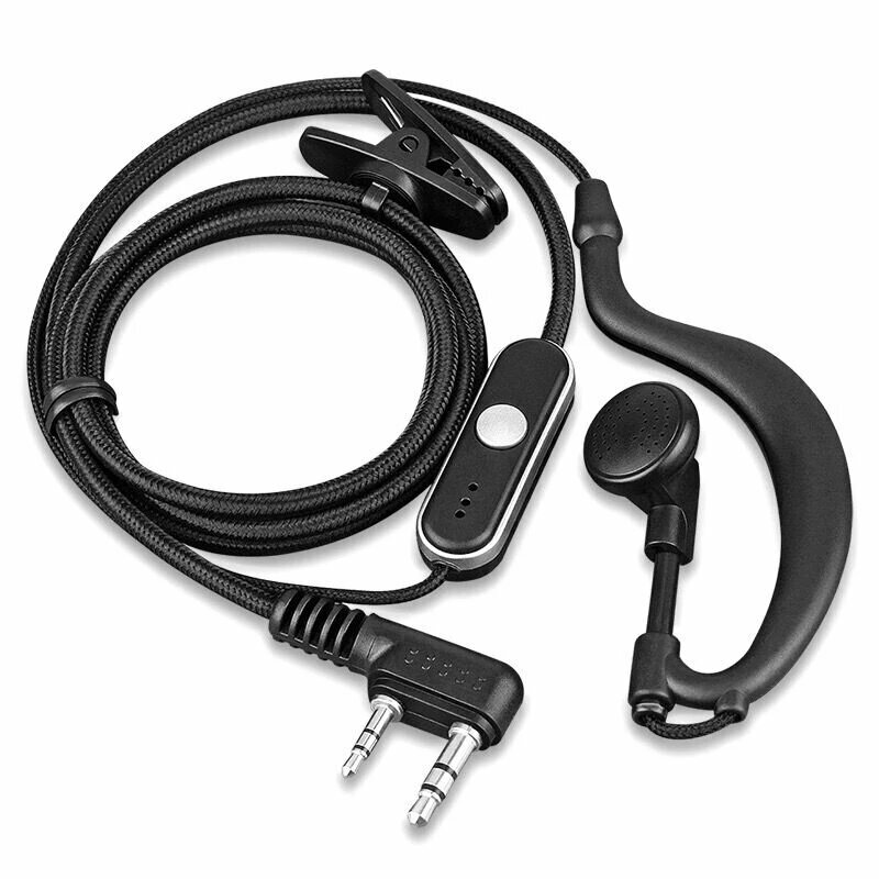 Baofeng 2-контактный микрофон K Type, наушники-вкладыши, гарнитура, наушники для Baofeng UV-5R S9 UV13 PRO PLUS, рация