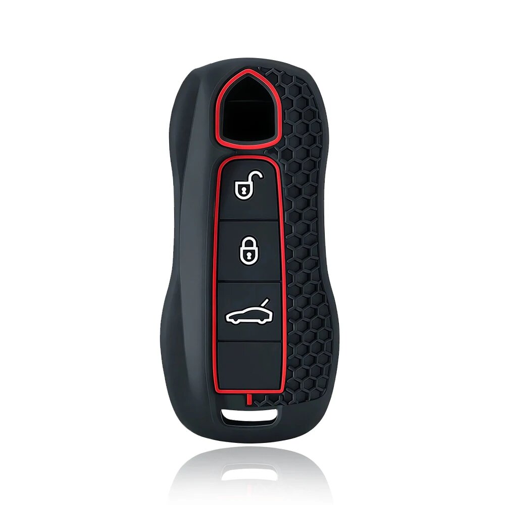 Силиконовый Чехол Для Ключей Для Моделей Porsche Macan, Boxster, Cayman, Panamera, 718, 911, 986, 987, 981, 971, Taycan