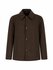 Куртка Herno Buttoned shirt jacket, размер 52, brown
