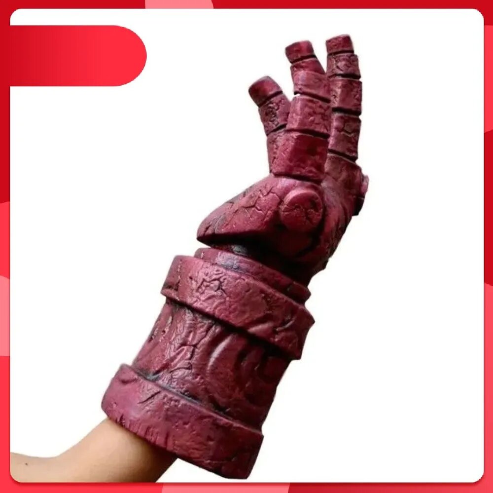 Перчатка рука Хэллбоя - Hellboy — фото 1