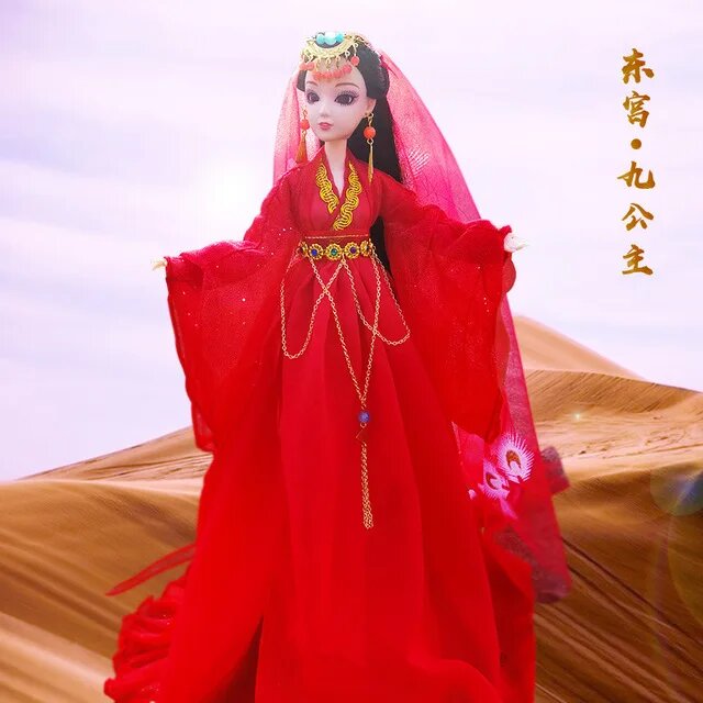 Кукла принцесса Sevrwell Красный, t, Doll with Clothes