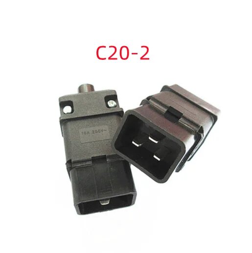 Штепсельная вилка IEC 320 C19 C20 250В 16А