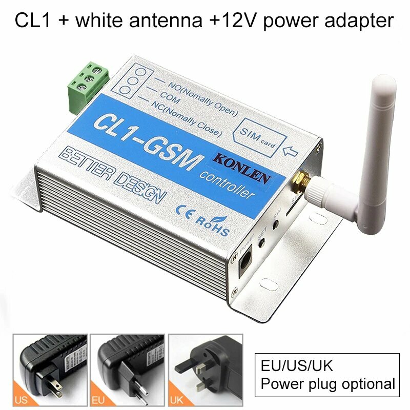 KONLEN CL1 CL4 GSM релейный контроллер CL1 White Antenna