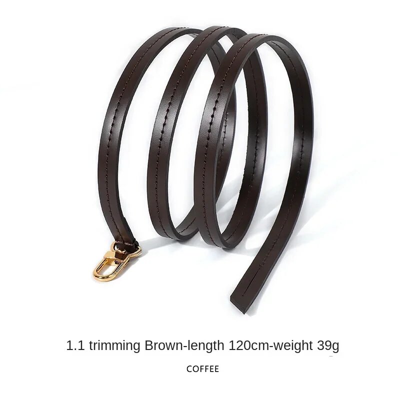 Сумка-кошелек из натуральной кожи для LV Neverfull Coffee 1.1cm 120cm