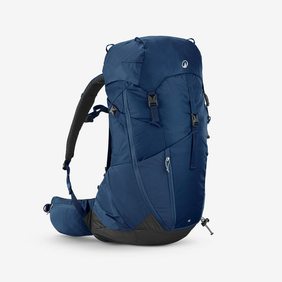 Decathlon Рюкзак походный, Quechua MH500 38 л, цвет Темная ночь