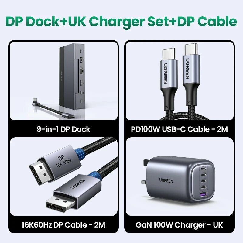 UGREEN Док-станция для Steam Deck UK Complete Set