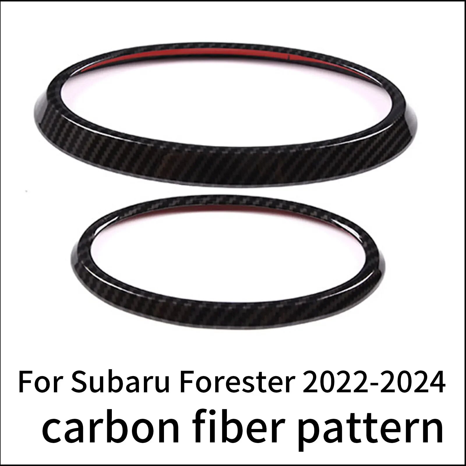 ABS Матовый Черный Автомобильный значок с логотипом спереди и сзади, накладка с кольцом 2022-2024