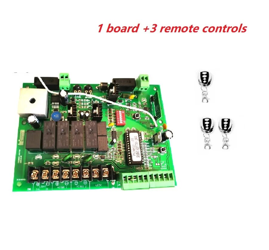 Устройство для открывания распашных ворот, 24 В постоянного тока, блок управления материнской платой, плата Монтажная плата контроллера для солнечной батареи, 24 В постоянного тока
