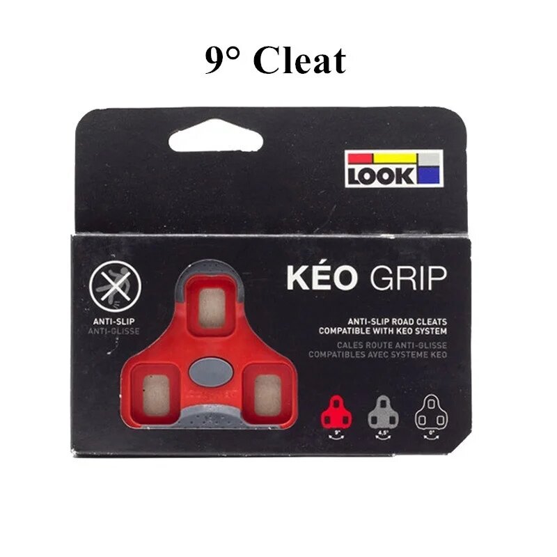 LOOK KEO GRIP 0 4.5 9 градусов педали для шоссейных велосипедов Красный, 9 red X1